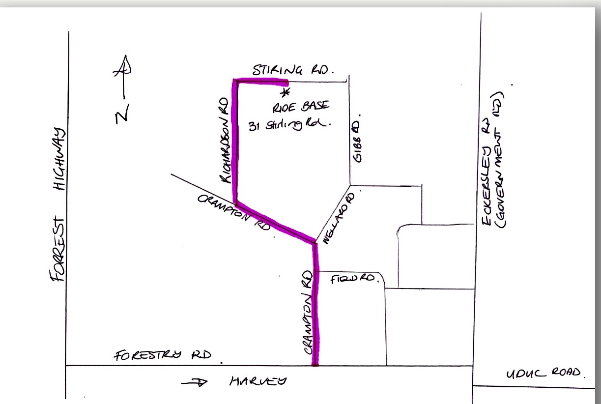 Mud Map to Venue - Eq Cetera Inc